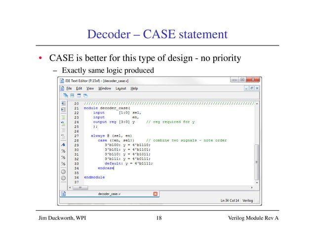 Verilog For Synthesis Combinational Rev Apdf
