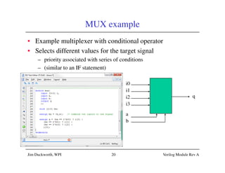 Verilog for synthesis - combinational rev a.pdf