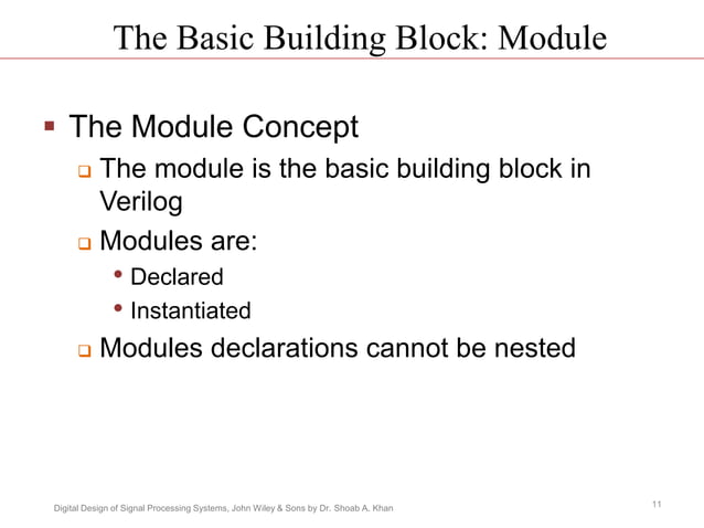 Verilog Hdl Computer Architecture And Organization Ppt