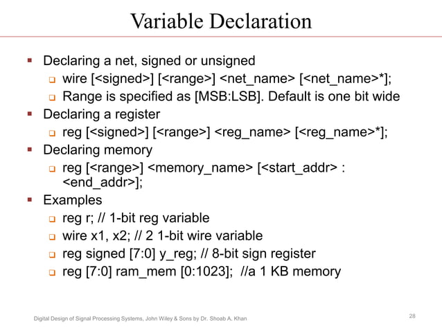 Verilog Hdl Computer Architecture And Organization Ppt