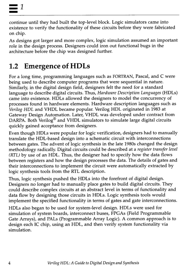 Vlsi Verilog Hardware Design Samir Palnitkar Pdf