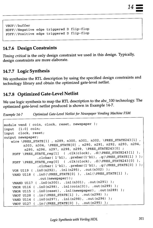 Verilog Hdl A Guide To Digital Design And Synthesis