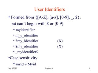 Assic 4th Lecture | PPT