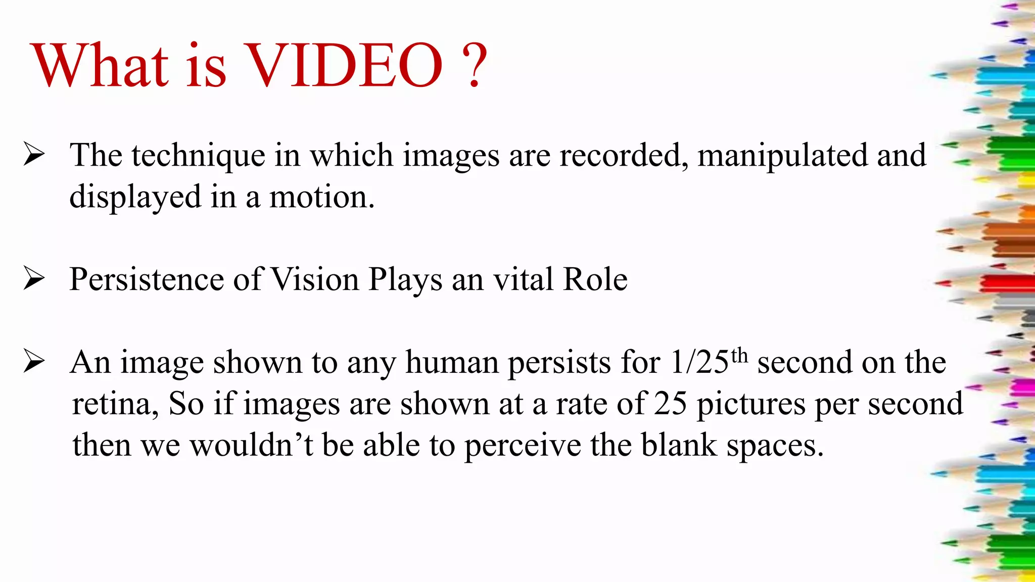 VIdeo Compression using sum of Absolute Difference | PPT