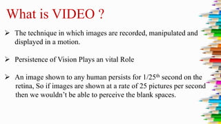 VIdeo Compression using sum of Absolute Difference | PPT