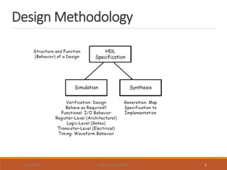 Verilog overview | PPTX | Programming Languages | Computing