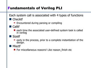 Verilog Pli | PPT