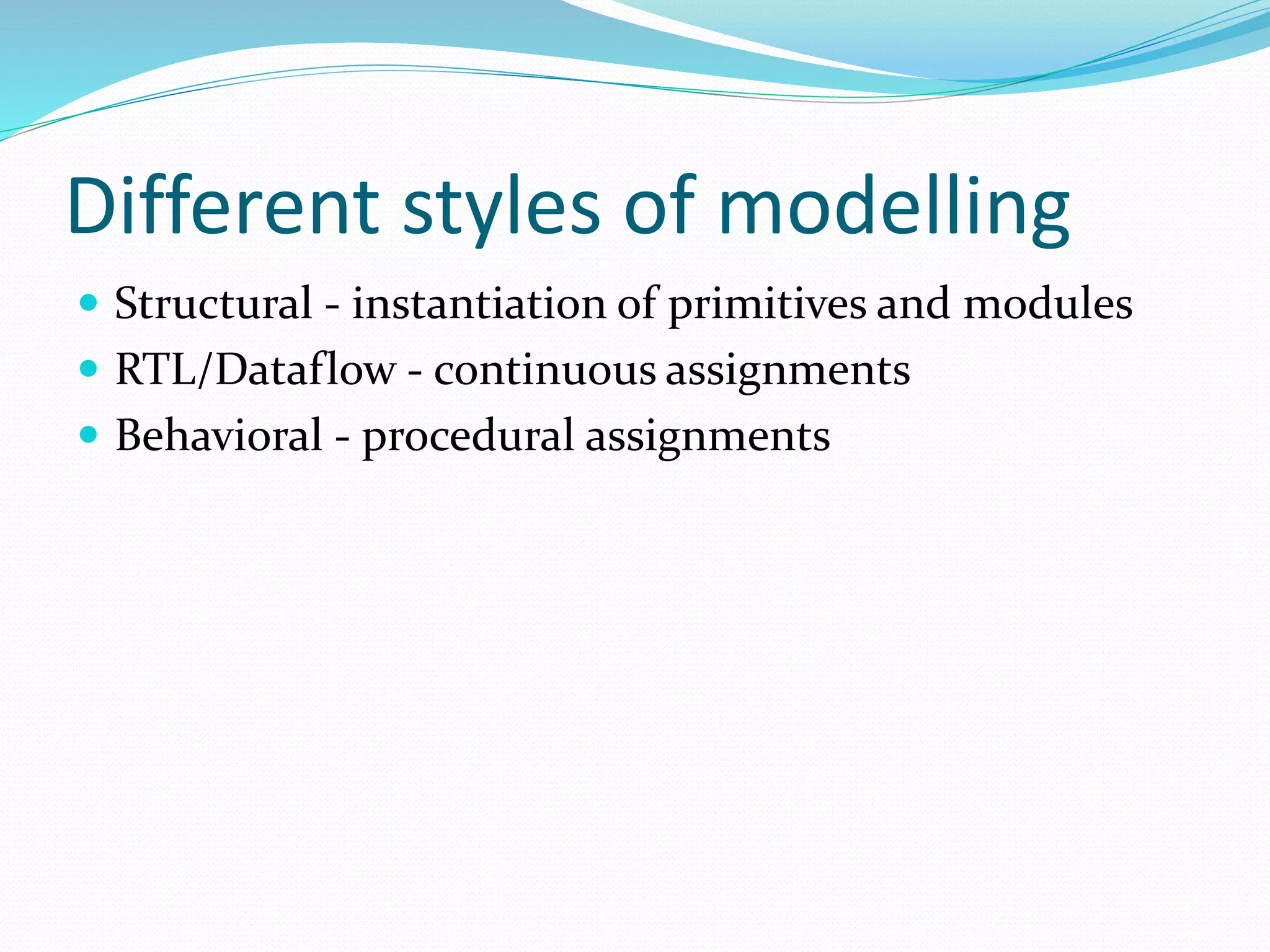 Verilog presentation final | PPTX