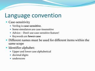 Verilog presentation final | PPTX