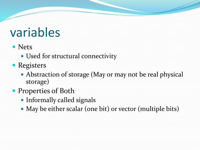 Verilog Presentation Final Pptx Programming Languages Computing