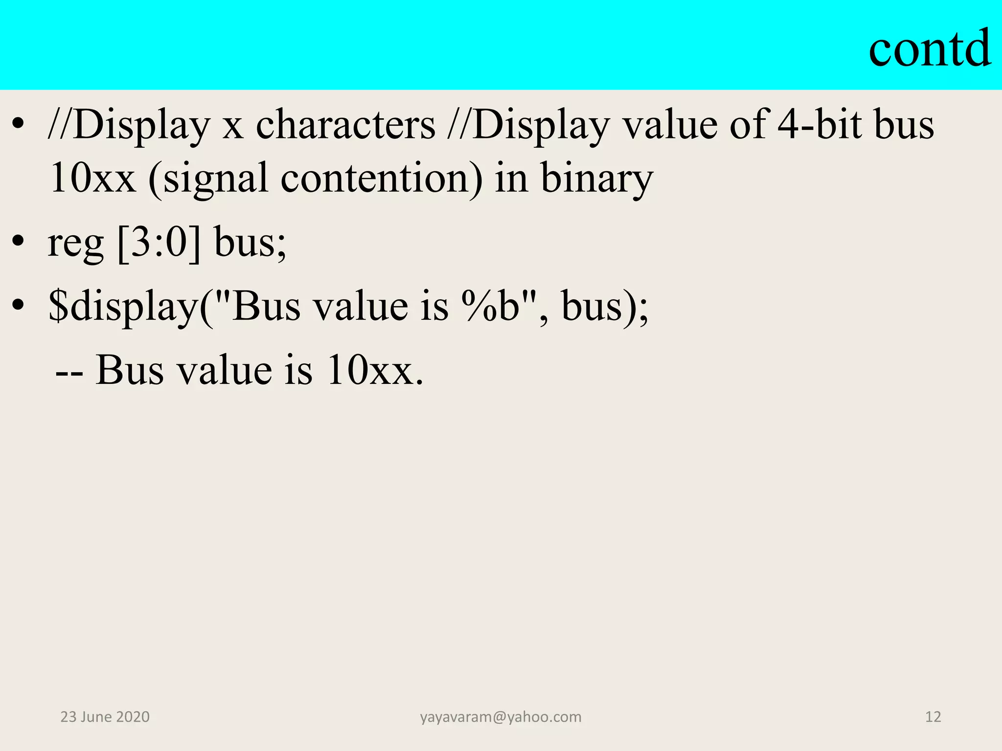 Verilog Tasks And Functions Pptx Web Development Internet