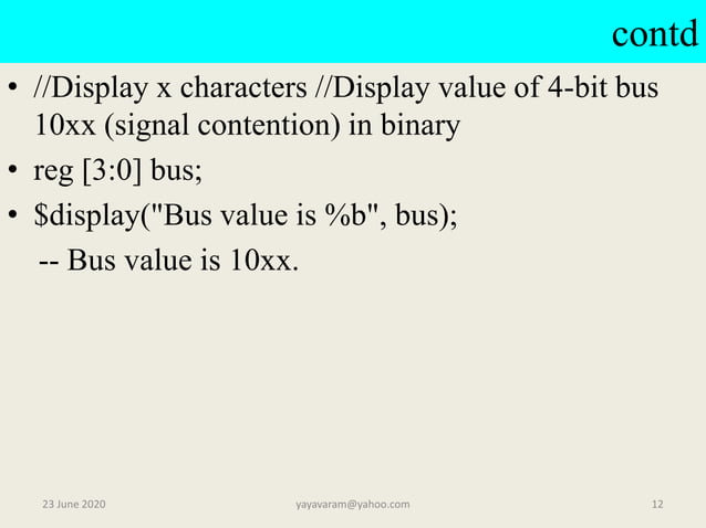 Verilog Tasks And Functions Ppt