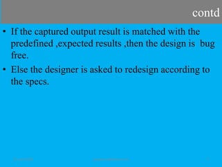 Verilog Test Bench | PPTX | Programming Languages | Computing