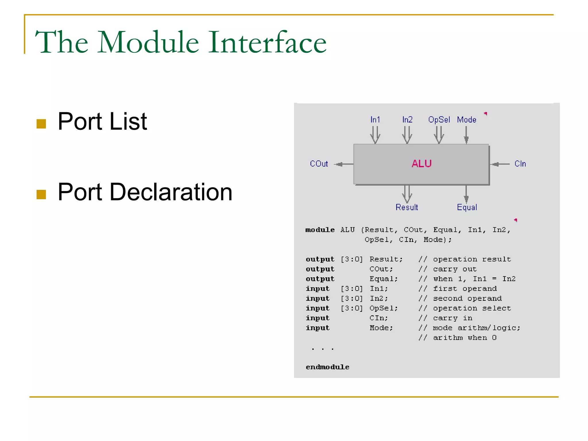 Verilog Tutorial Ppt Programming Languages Computing