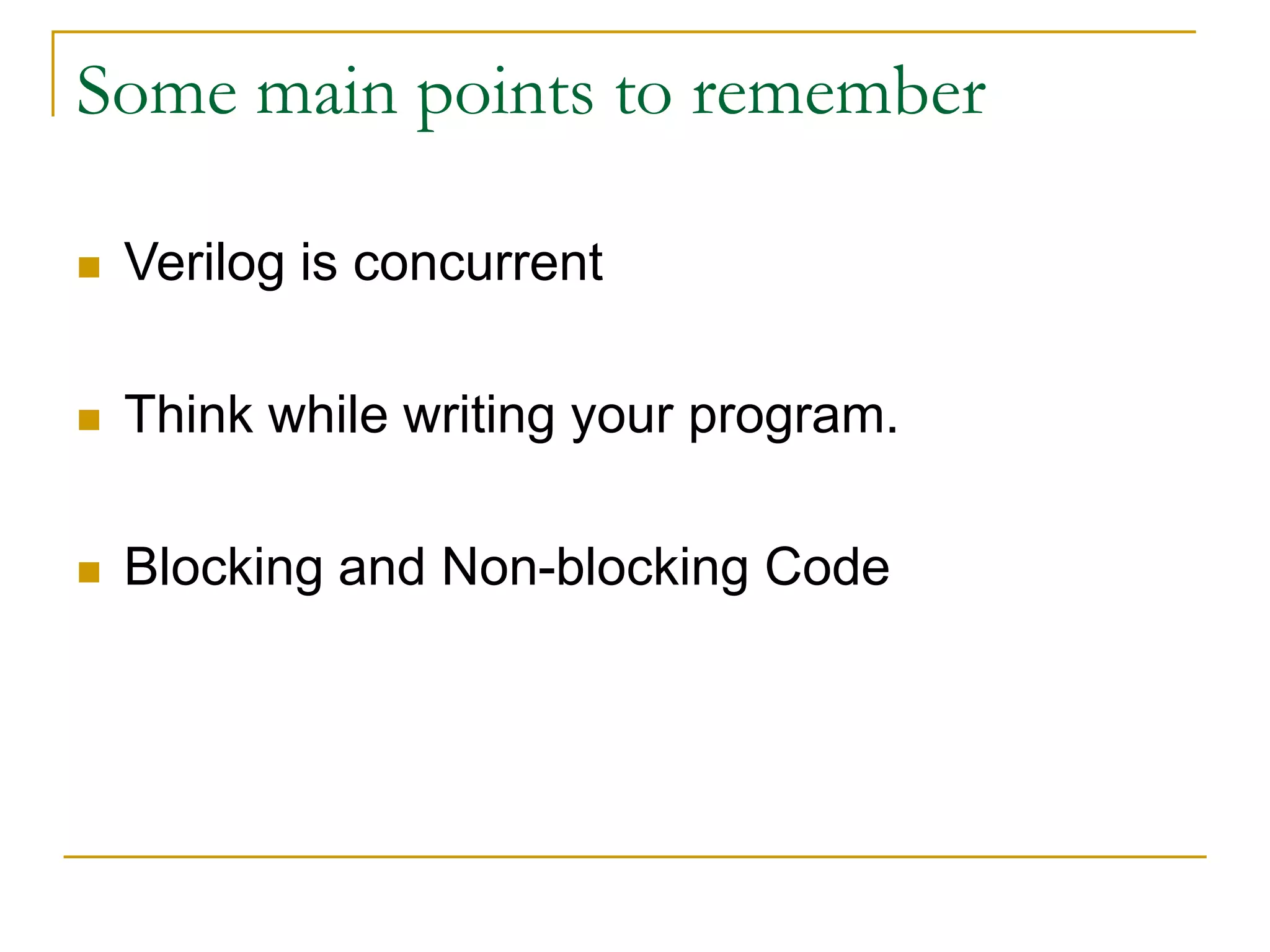 Verilog Tutorial Ppt Programming Languages Computing 6838