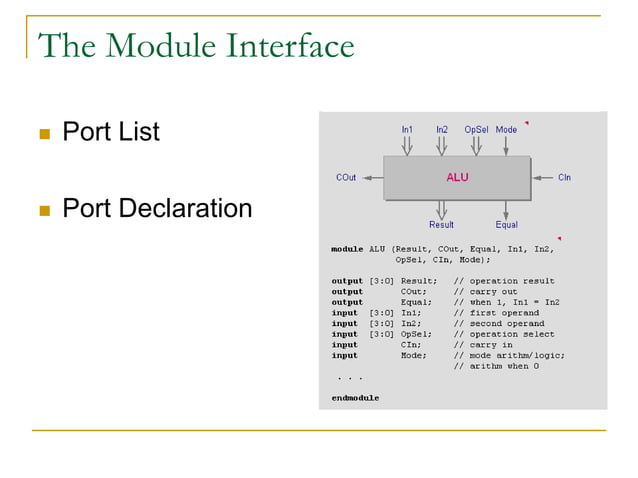 Verilog tutorial | PPT | Programming Languages | Computing