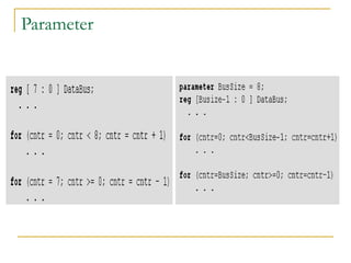 Verilog tutorial | PPT | Programming Languages | Computing