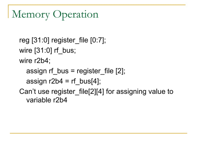 Verilog tutorial | PPT | Programming Languages | Computing