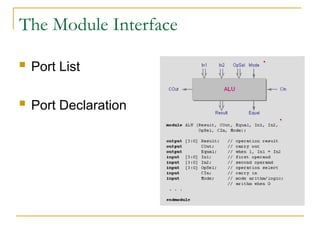Verilog Tutorial for learning verilog a | PPT