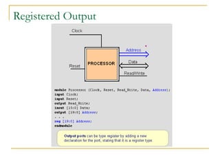 Verilog Tutorial for learning verilog a | PPT