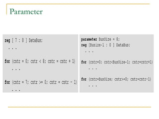 Verilog Tutorial for learning verilog a | PPT