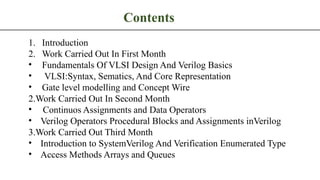 systemverilog and veriog presentation | PPTX