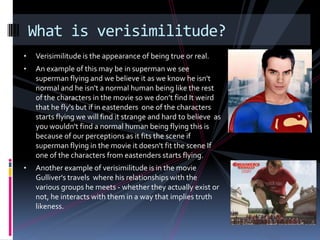Verisimilitude | PPT