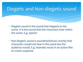 Verisimilitude and Sounds | PPT