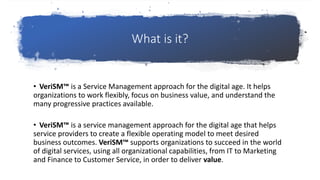 VeriSM - Overview & Intro | PPT