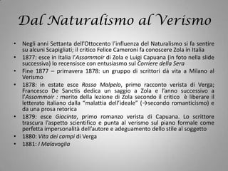 Verismo per zacademy | PPTX