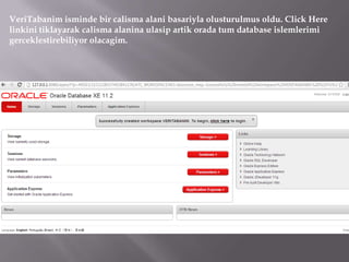 Veritabani Programlama - Oracle I.Egitim - SQL Komutlari | PPTX