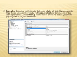 Veri̇ tabani ve dosya yöneti̇mi̇ | PPT