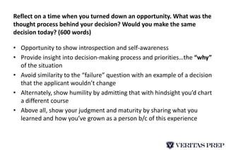 Breakdown of Wharton MBA Admissions Essays | PPT