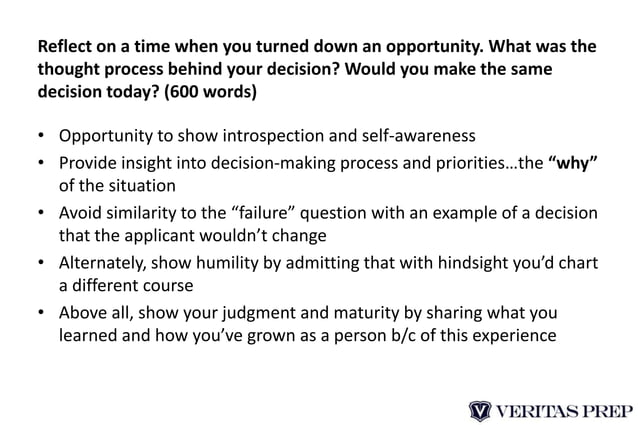 Breakdown of Wharton MBA Admissions Essays | PPT