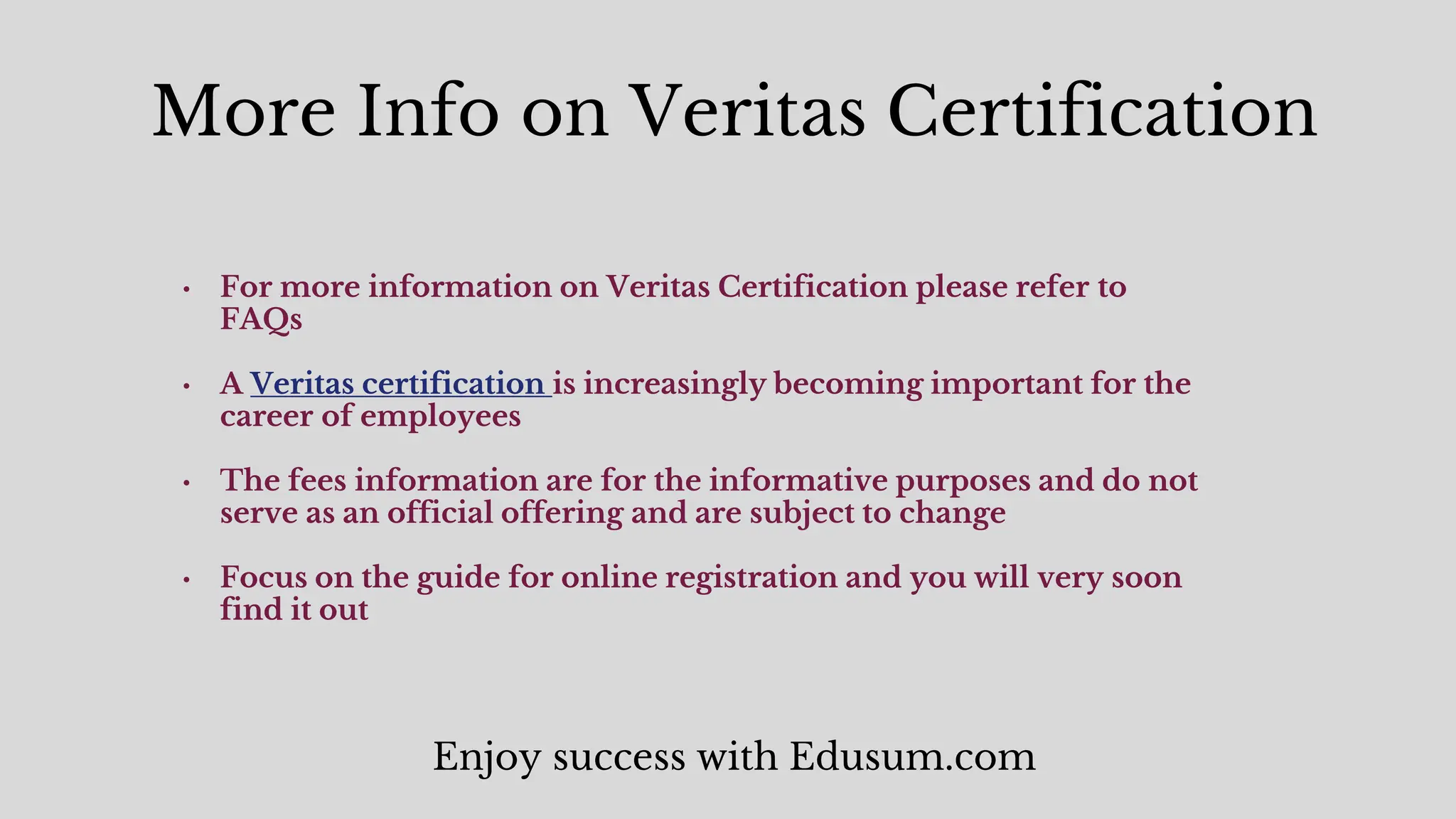 Veritas VCS-284 Certification: All You Need to Know | PDF