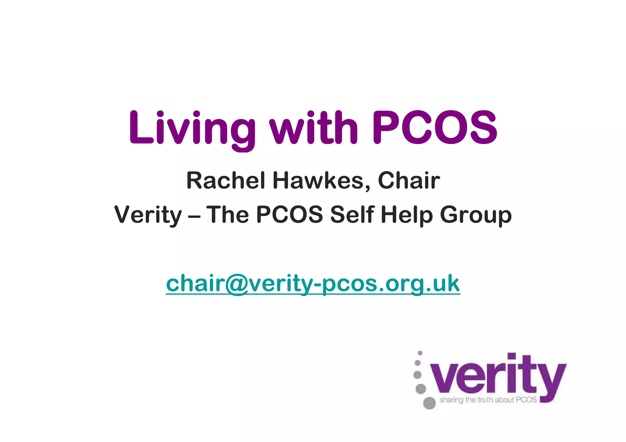 Living with polycystic ovary syndrome (PCOS) | PDF