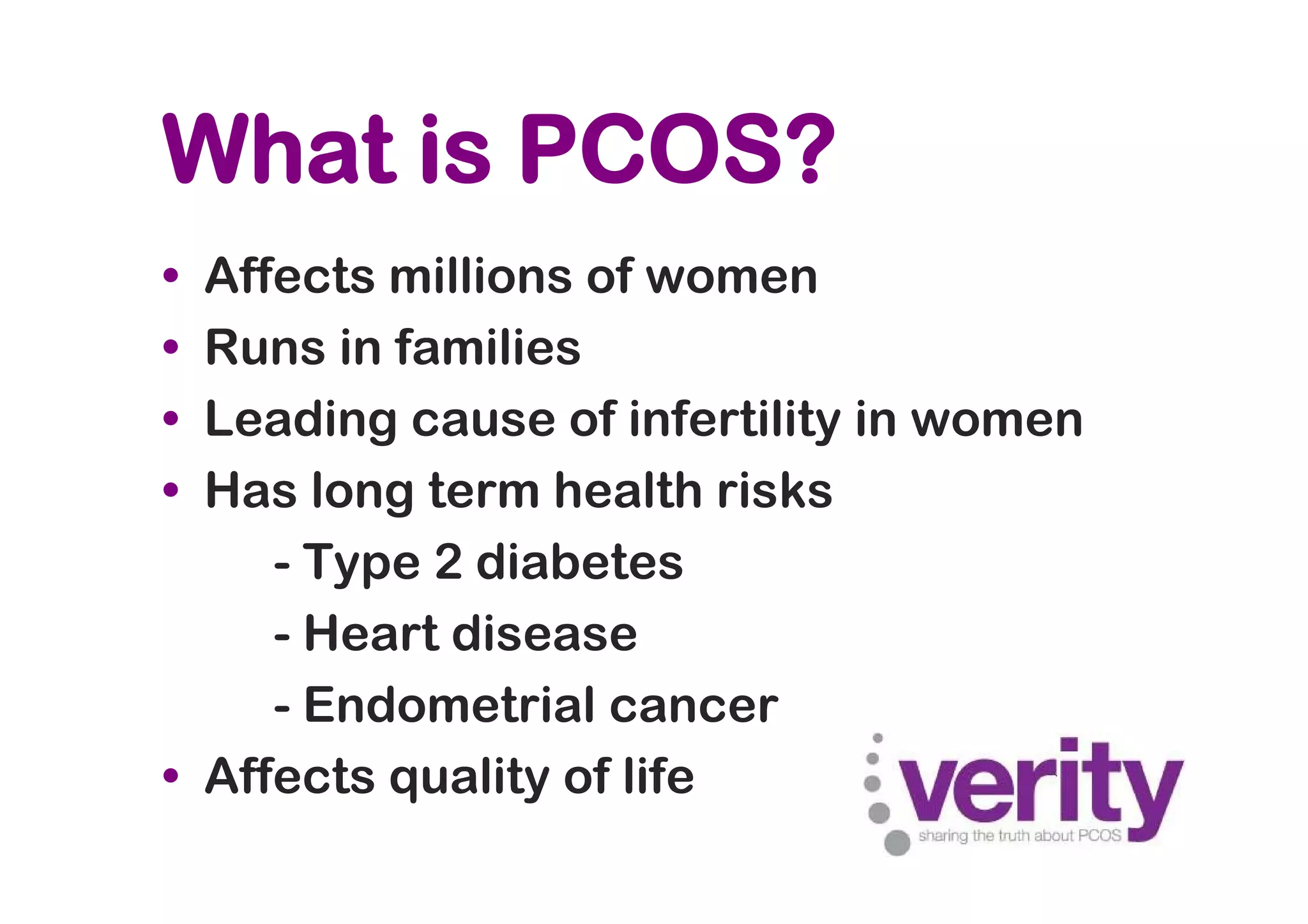 Living with polycystic ovary syndrome (PCOS) | PDF