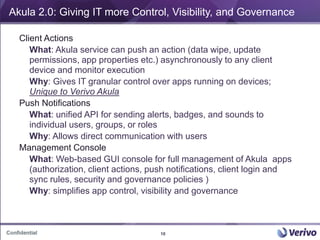 Verivo Akula 2.0 - Development, Security and Governance of Enterprise ...