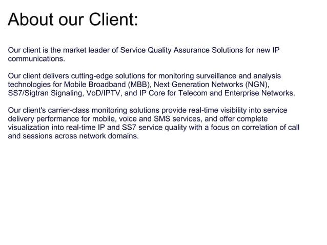 Verizon Account Manager | PPT