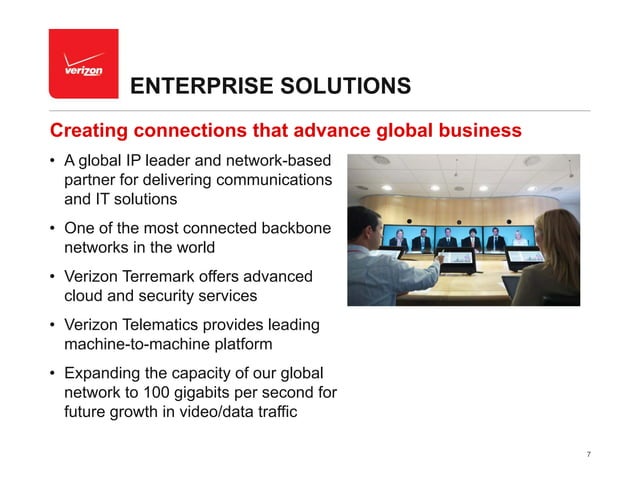 Verizon corporate overview | PDF