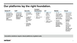 Verizon Enterprise Solutions Story | PPTX
