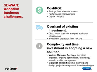 Verizon Managed SD-WAN with Cisco IWAN | PDF | Computer Networking | Computing