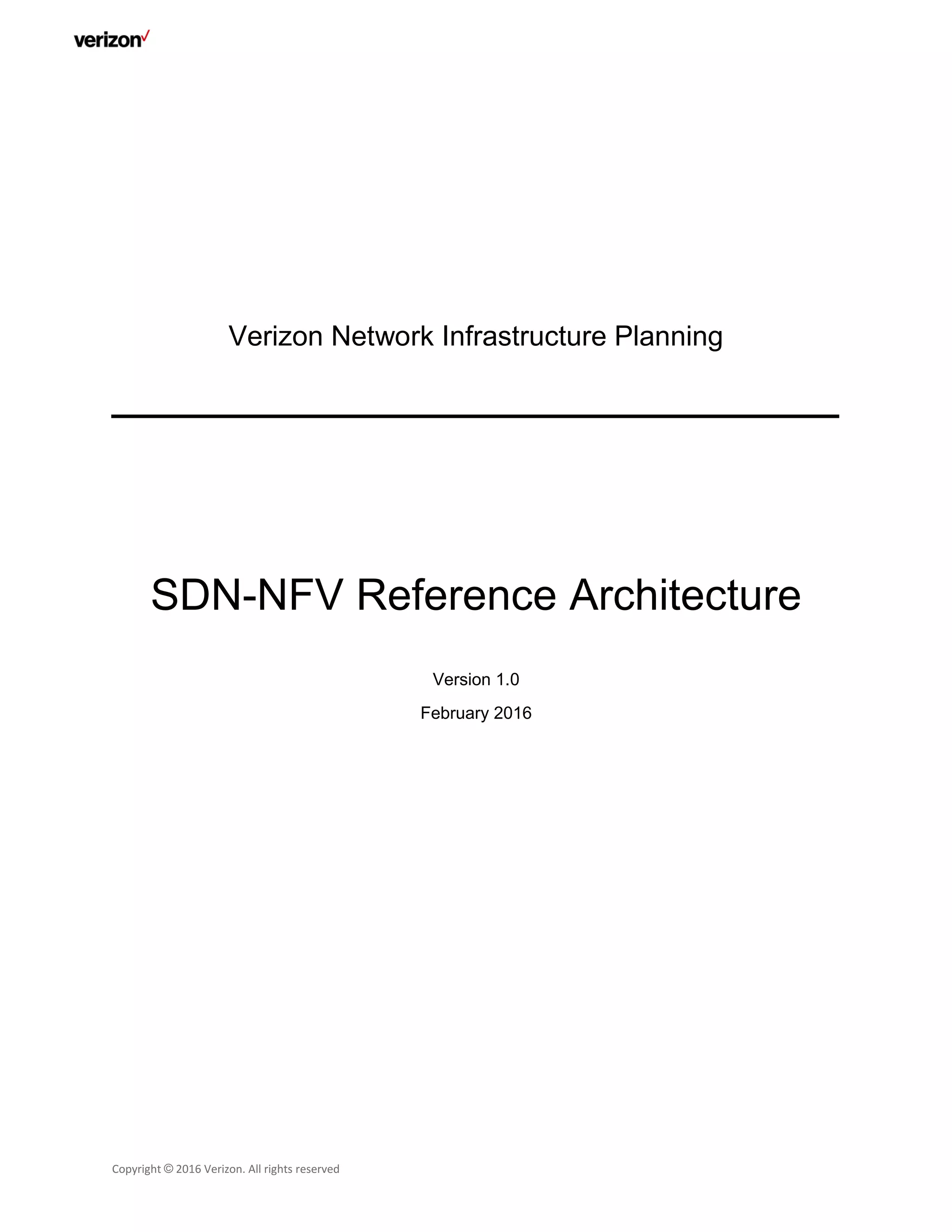 VERIZON Network Infraestructure Planning | PDF