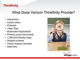 Verizon thinkfinityoverview | PPT | Technology & Computing