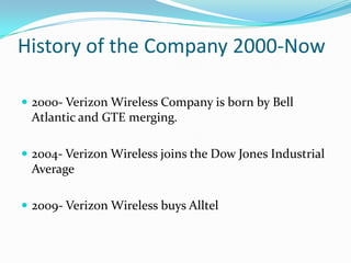 Verizon wireless company | PPTX