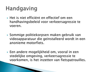 Verkeersagressie | PPTX