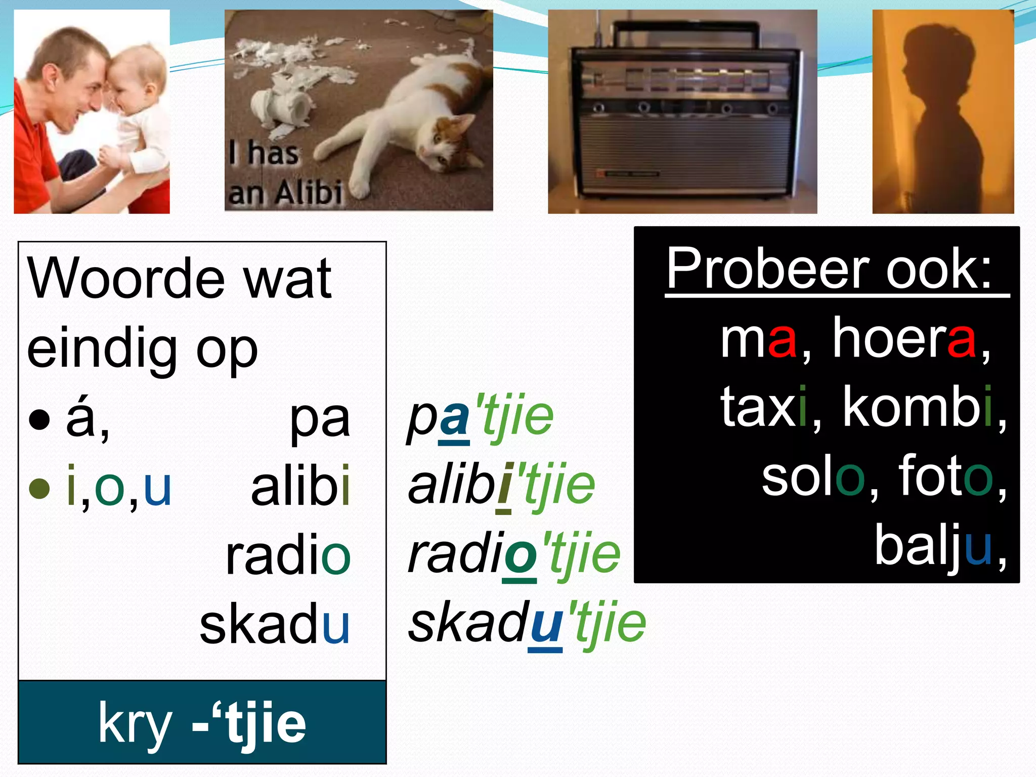 Verkleinwoorde | PPTX