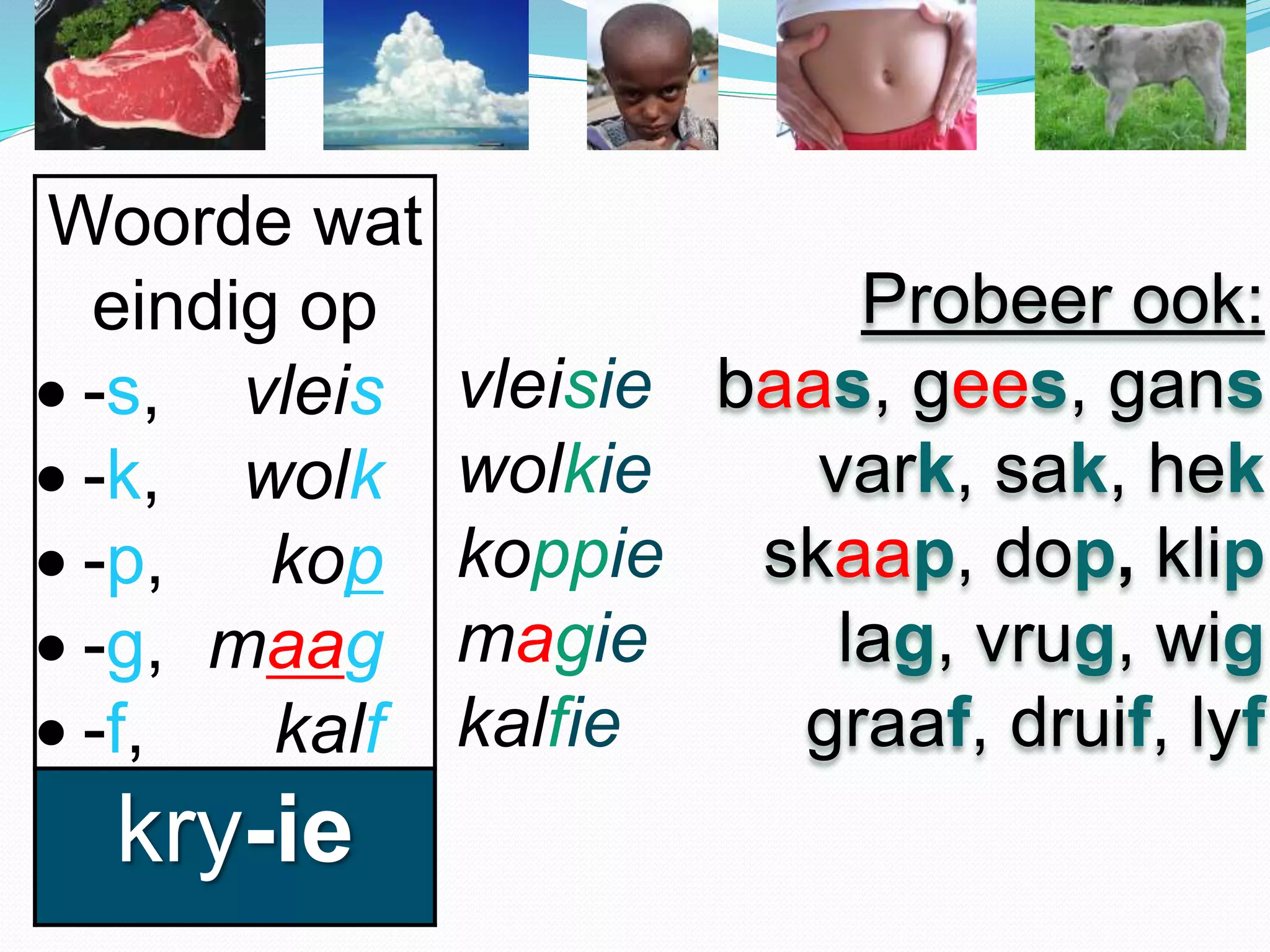 Verkleinwoorde | PPTX