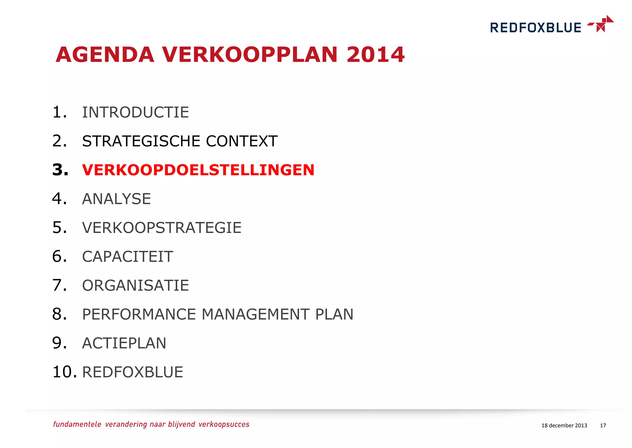 Opzet van een succesvol verkoopplan | PPT
