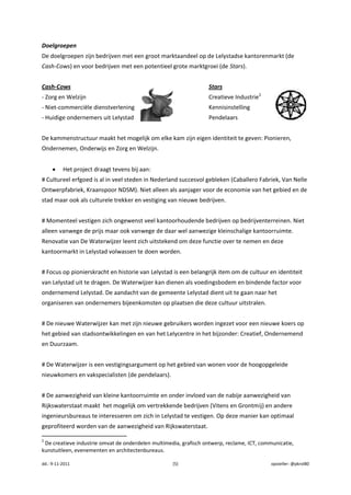 Verkort businessplan De Waterwijzer | PDF